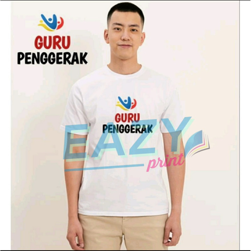 Jual KAOS TSHIRT GURU PENGGERAK BAJU SERAGAM SEMINAR WEBINAR MERDEKA ...