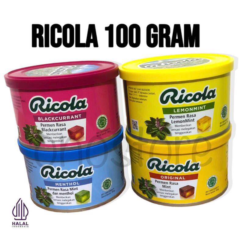 Jual Permen Ricola 100 gram Swiss Herb Candy | Shopee Indonesia