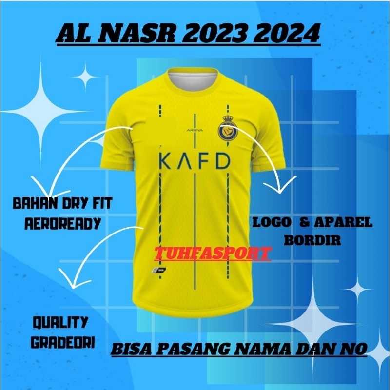 Jual Jersey Al Nassr 2022 2023 Ronaldo Grade Ori Import Thailand