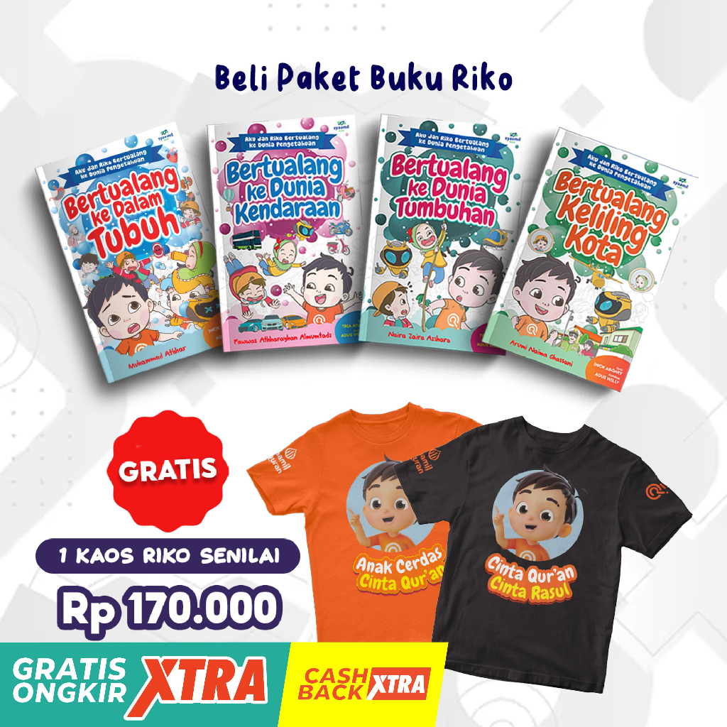 Jual Paket Komik Buku Anak Spesial Riko The Series | Shopee Indonesia