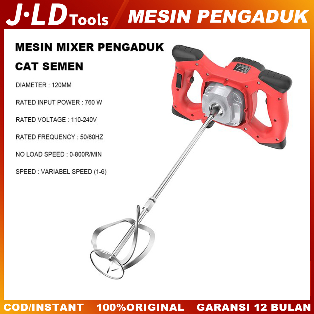 Jual JLD Mesin Pengaduk Cat / Paint Mixer / Electric Mixer J1605 Mixer ...
