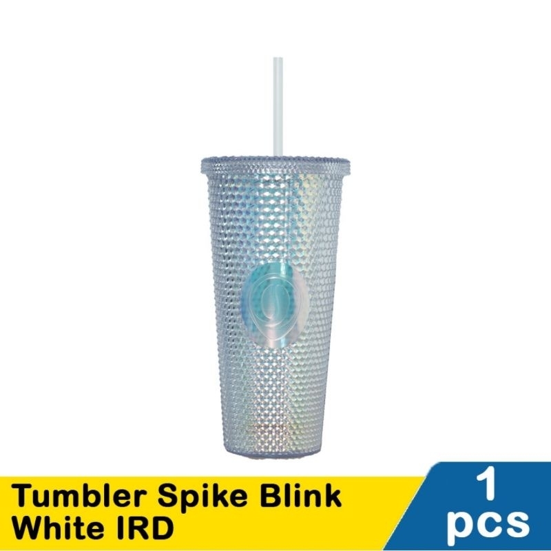 Jual Tumbler Spike Point Coffee Blink White Botol Air Minum 600ml ...