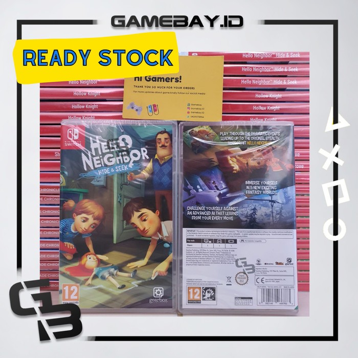 Jual Nintendo Switch Hello Neighbor / Neighbour Hide & Seek / Hide and ...