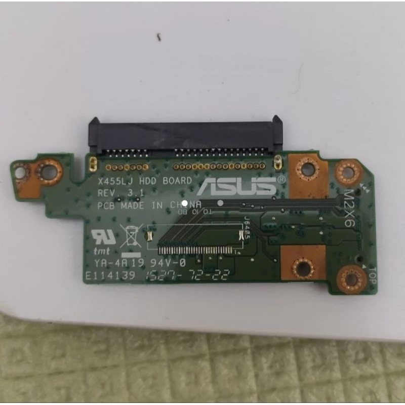 Jual Modul Soket connector HDD Hardisk Laptop Notebook Asus X455L ...