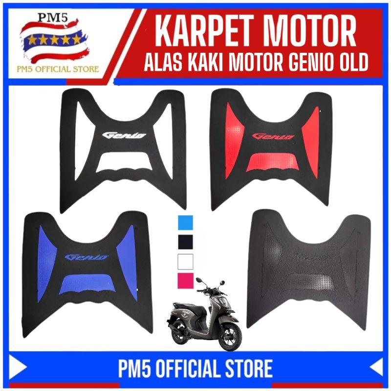 Jual Karpet motor Honda Genio alas kaki karpet genio stepfloor karpet ...