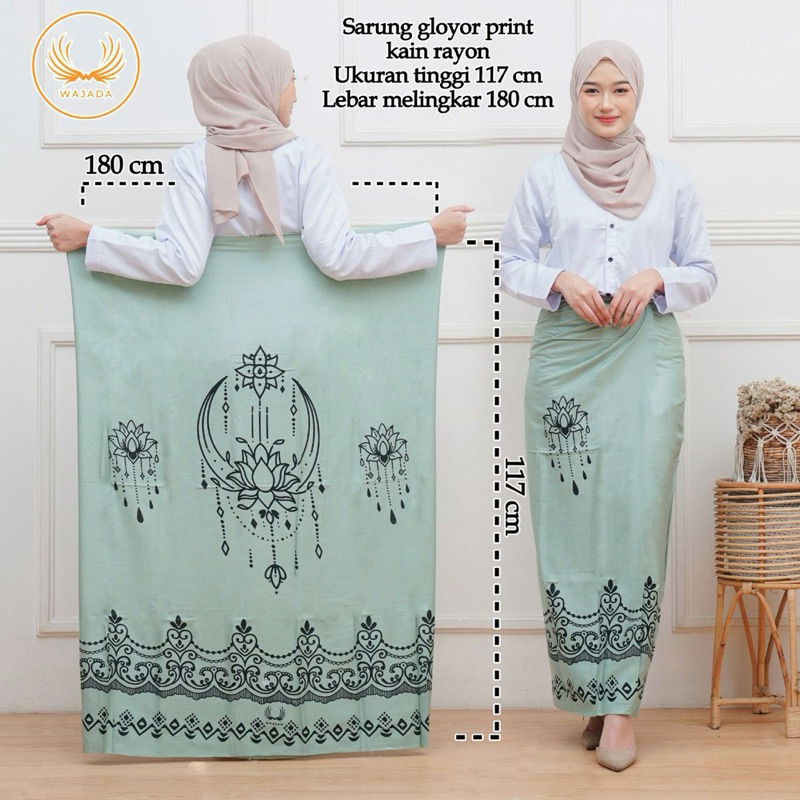Jual SARUNG GOYOR SANTRIWATI / SARUNG AQIL / SARUNG WANITA / SARUNG ...
