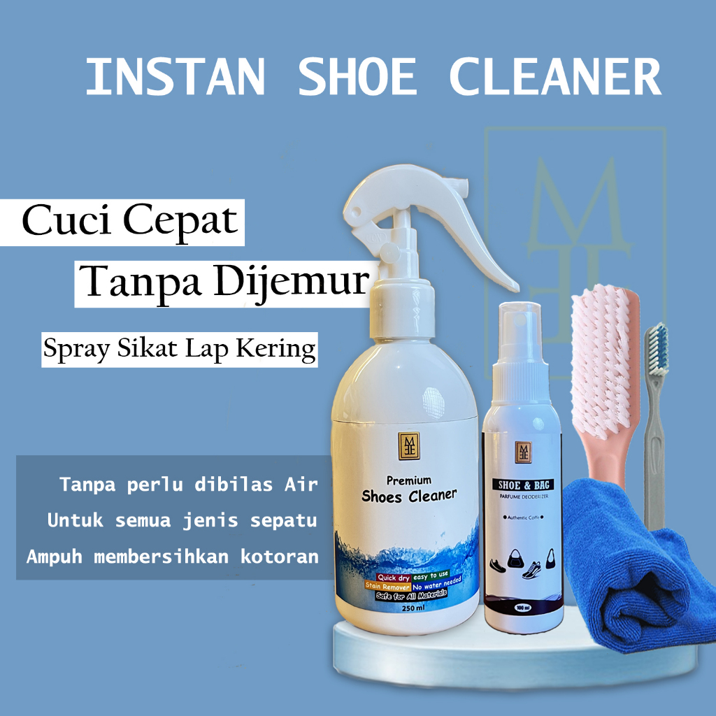 Jual Pembersih Sepatu Instan Shoe Cleaner Sabun Cuci Sepatu by Meecare ...