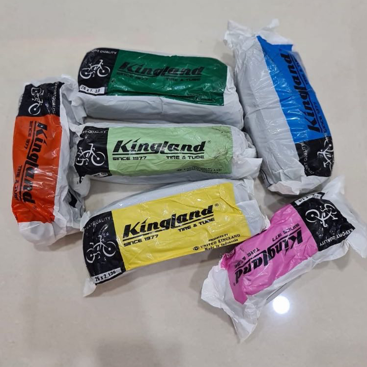 Jual ban dalam sepeda 12 16 18 20 24 26 inch kingland | Shopee Indonesia