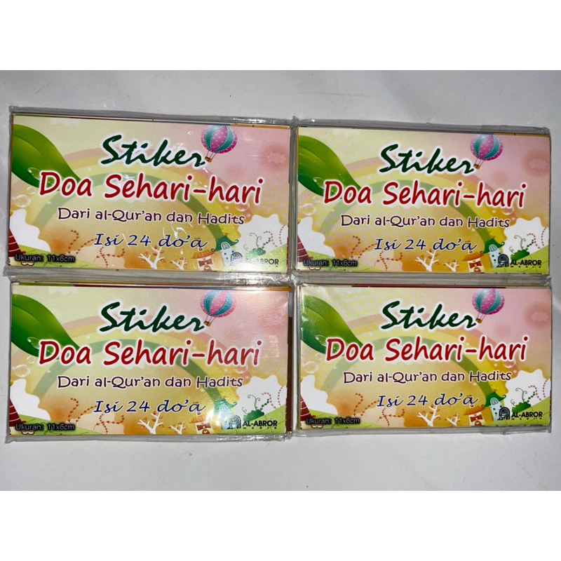 Jual STIKER DO'A SEHARI-HARI | Shopee Indonesia