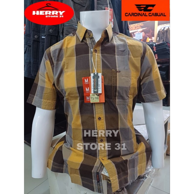 Jual (BEST SELLERS) KEMEJA CARDINAL CASUAL ORIGINAL REGULER PREMIUM ...