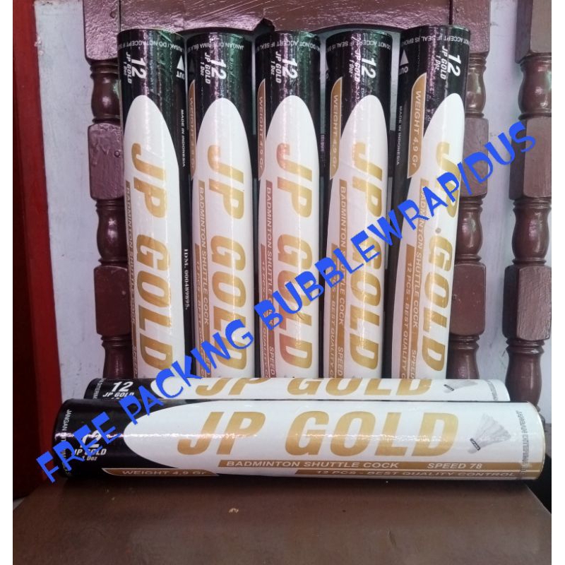 Jual Shuttlecock JP Gold Original Kok Bulutangkis Badminton | Shopee ...