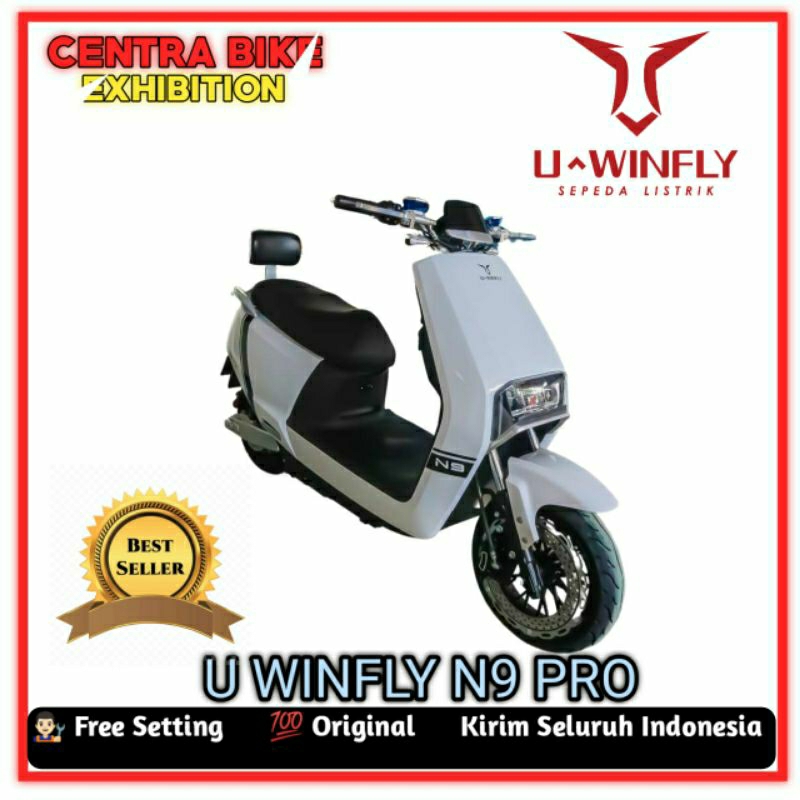 Jual Motor Listrik U WINFLY N9 PRO Sistem NFC | Shopee Indonesia