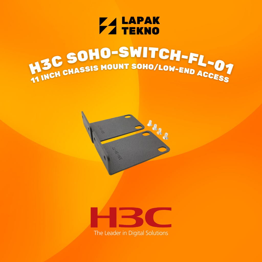 Jual H3C SOHO-SWITCH-FL-01 11 Inch Chassis Mount Angle Component, SOHO ...