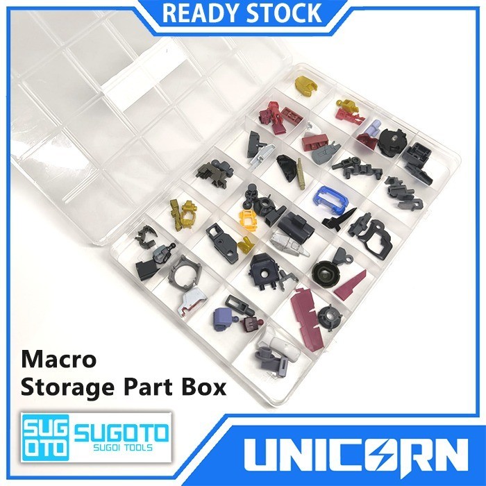 Jual Sugoto Macro Storage Part Box / Kotak Penyimpanan Spare Part ...