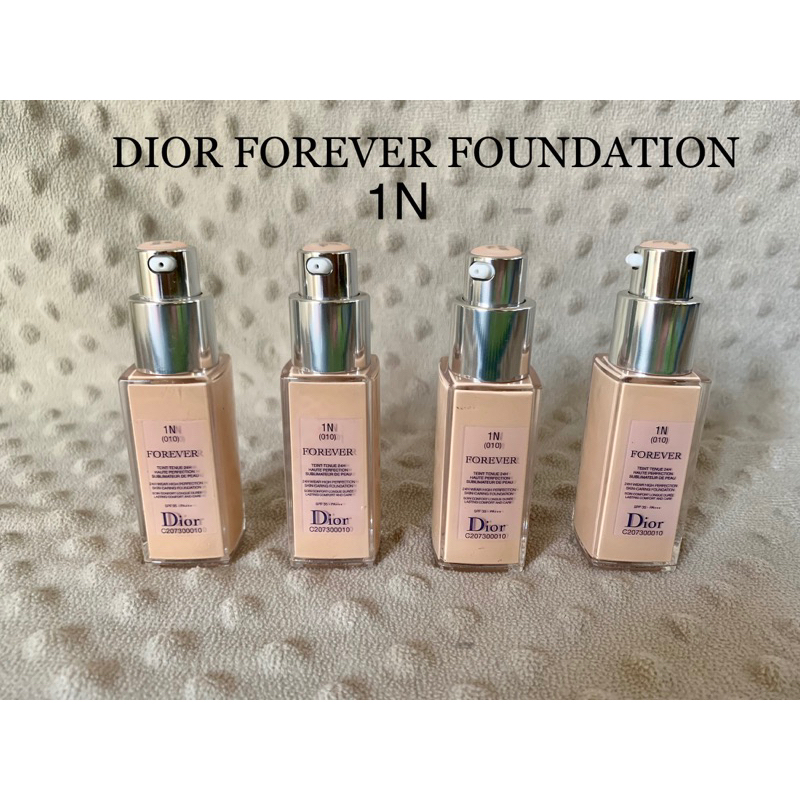 Jual DIOR FOREVER FOUNDATION 24 H SHADE 1N(20ml) Ori tester product ...