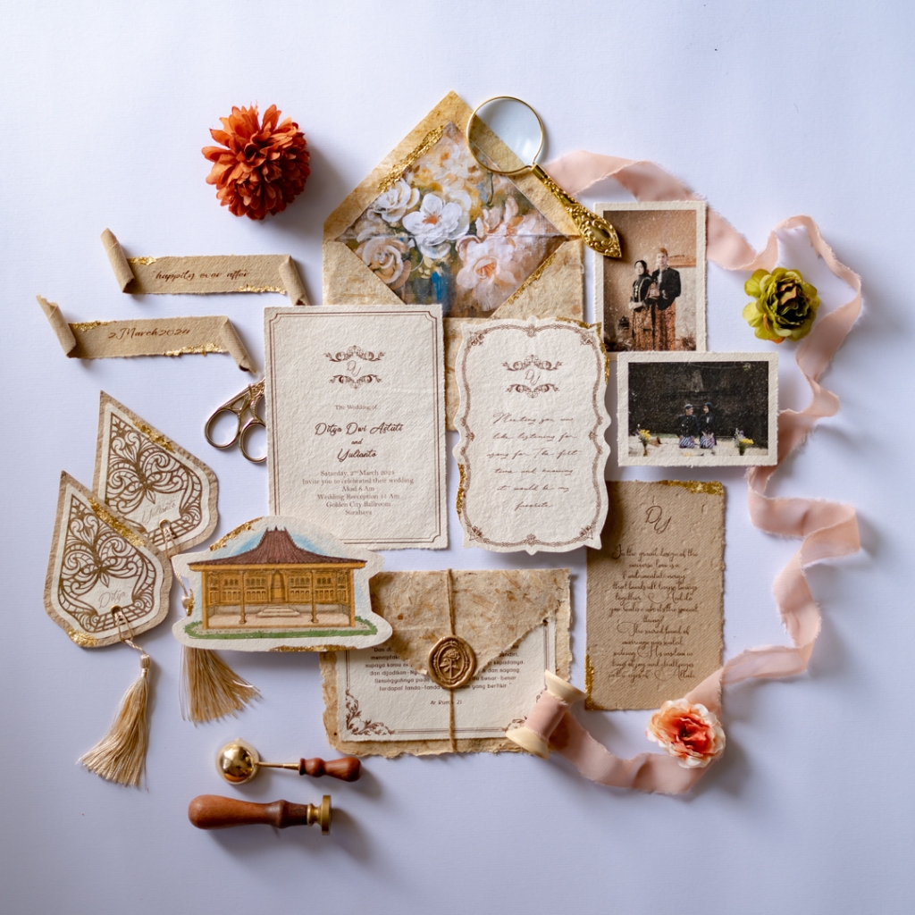 Jual wedding keepsake (adat series) undangan handmade | Shopee Indonesia