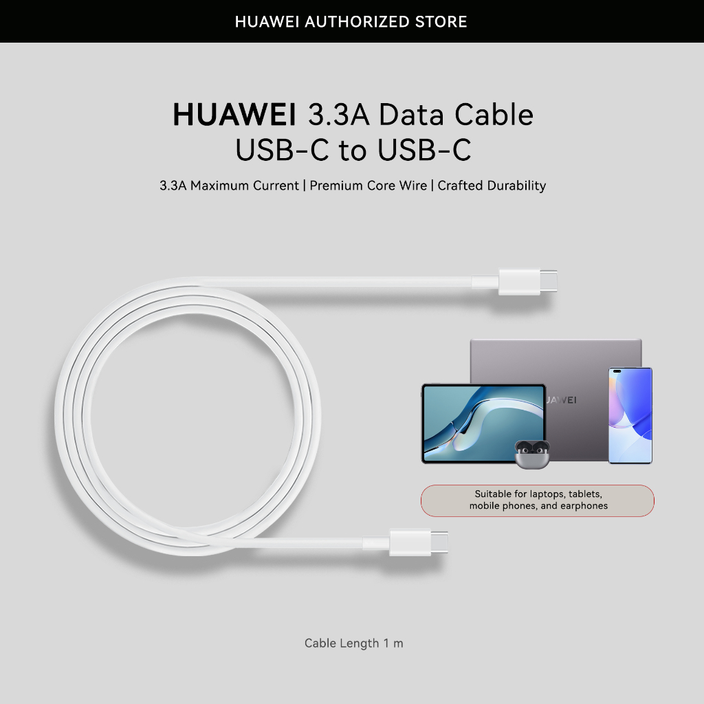 Jual HUAWEI Cable Charge C to C Original | Shopee Indonesia