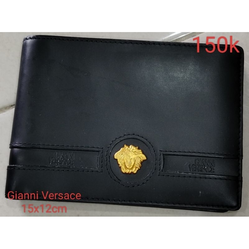 Jual Dompet lipat wanita 15x12 cm Gianni Versace super like new ...