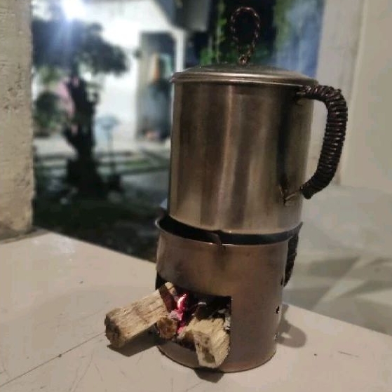 Jual tungku perapian kompor kayu camping | Shopee Indonesia