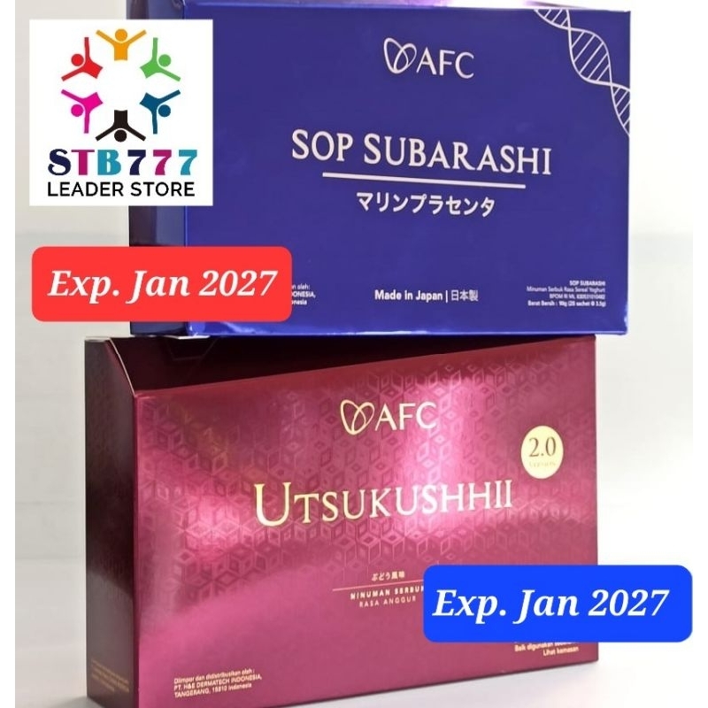 Jual SOP SUBARASHI UTSUKUSHHII#PAKET MIX 2BOX | Shopee Indonesia
