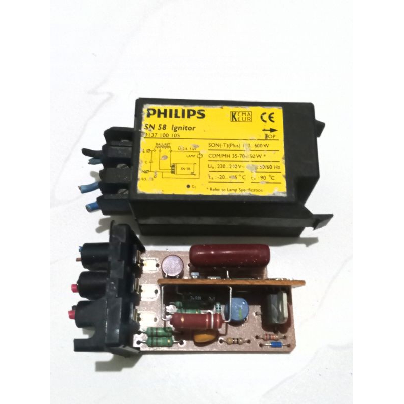Jual Ignitor lampu merek PHILIPS SN 58 Led driver copotan original ...