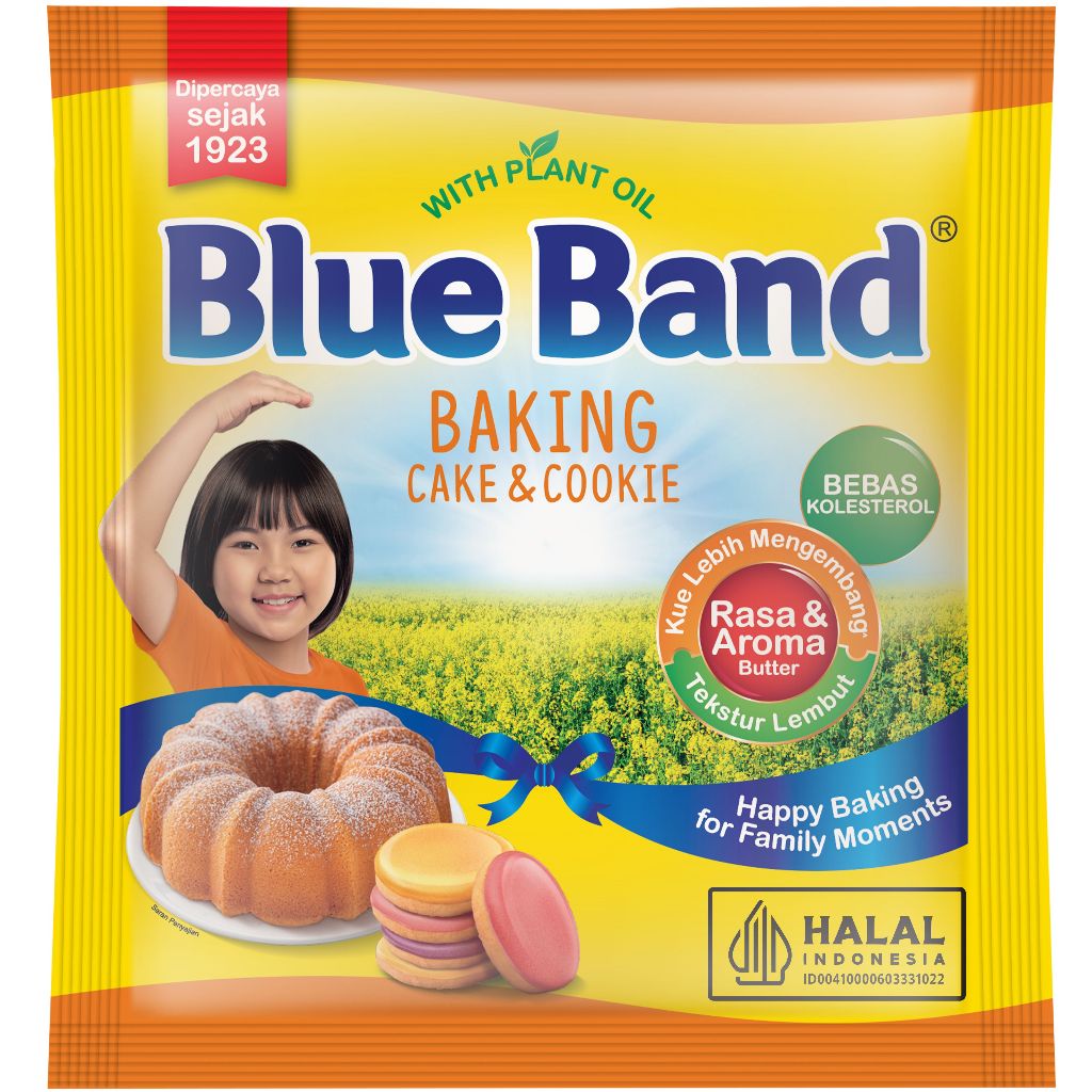 Jual Blueband Cake & Cookie Butter Margarine 200gr (ED DES 2025 ...