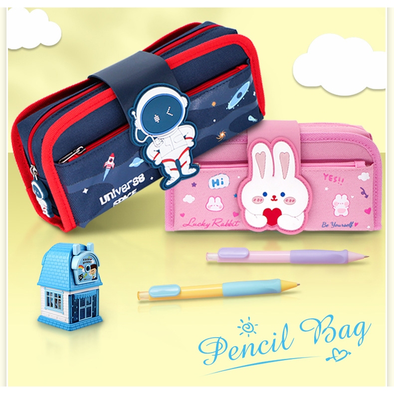 Jual TXS45 TEMPAT PENSIL 2in1 KOTAK PENSIL TEMPAT PEN KOTAK PEN TEMPAT ...