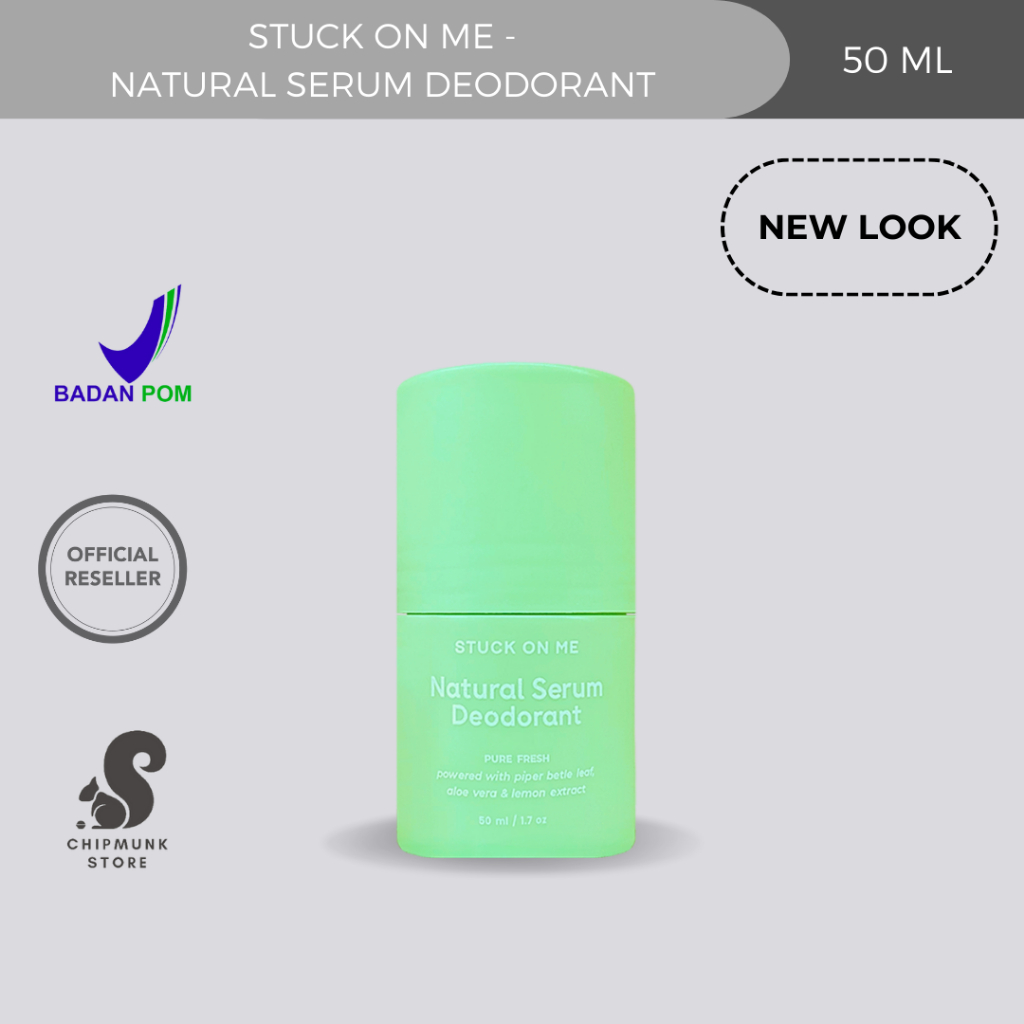Jual New Formula Stuck On Me Pure Fresh Deodorant Serum 50 ml Normal ...