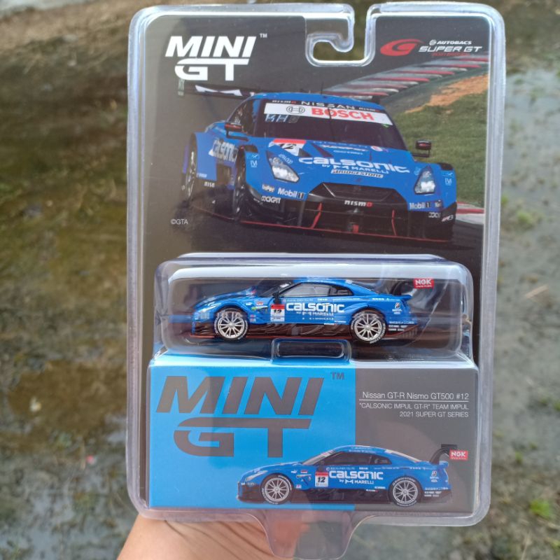 Jual Mini GT Nissan GT R Nismo GT500 Calsonic Impul Biru Blister Segel ...