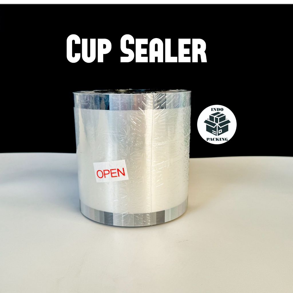 Jual Cup Sealer Polos Cup Lid Tutup Sealer Plastik OPP Plastik Seal ...