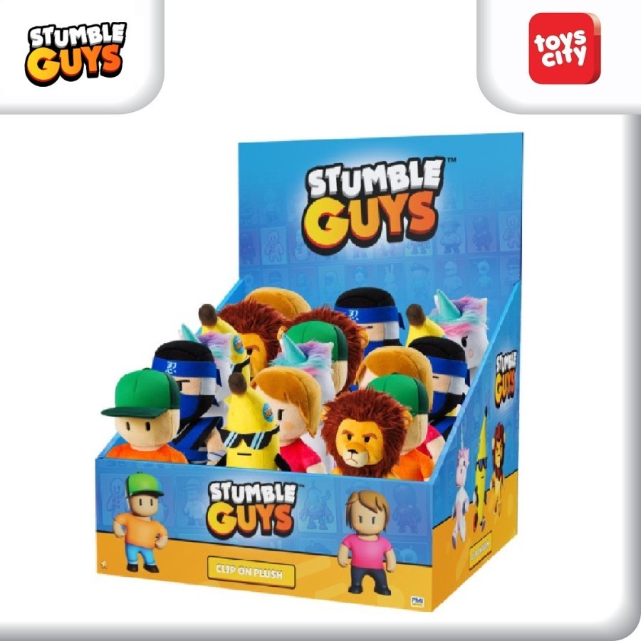 Jual Stumble Guys Clip on Plush Mainan Anak Keycain Karakter | Shopee ...