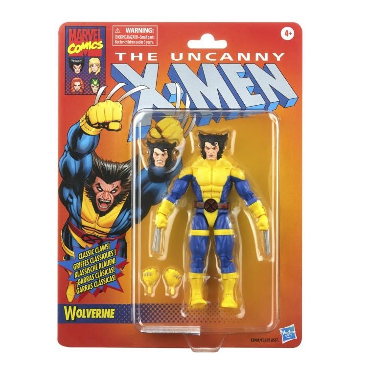 Jual The Uncanny X-Men Marvel Legends Retro HASBRO WOLVERINE 6-Inch ...