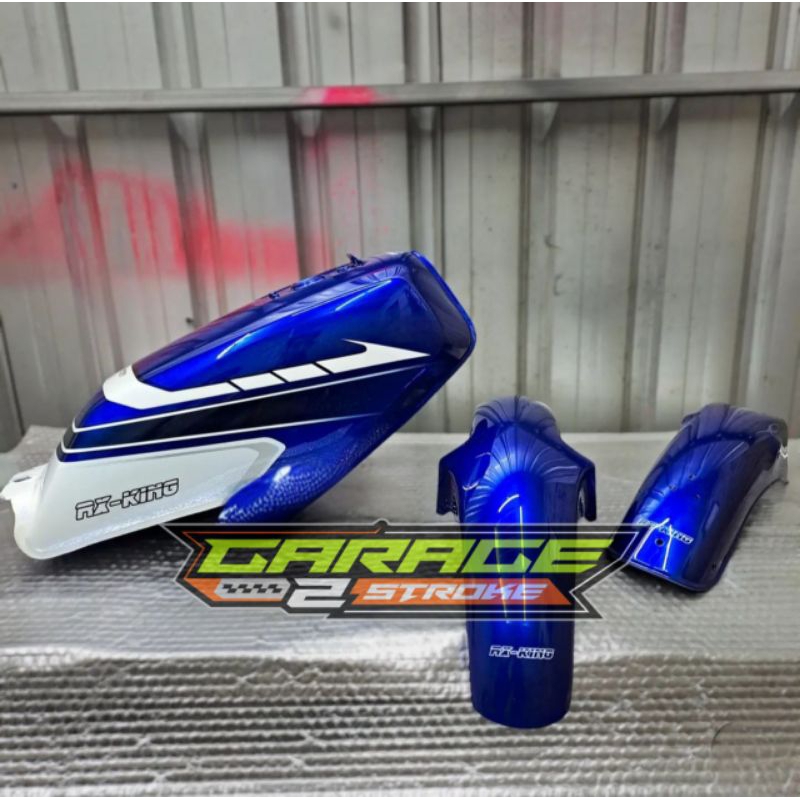 Jual Tangki Tengki Set Biru Airbrush Yamaha Rx King Style Byankerok ...