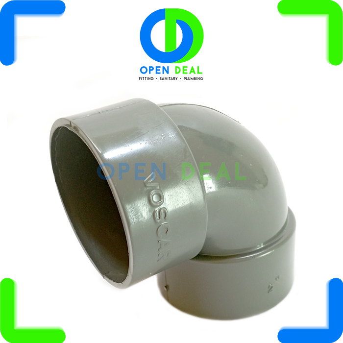 Jual KNIE D 2" VOSCAR / KNEE PVC / Elbow 2 inch / L Sambungan Pipa | Shopee Indonesia