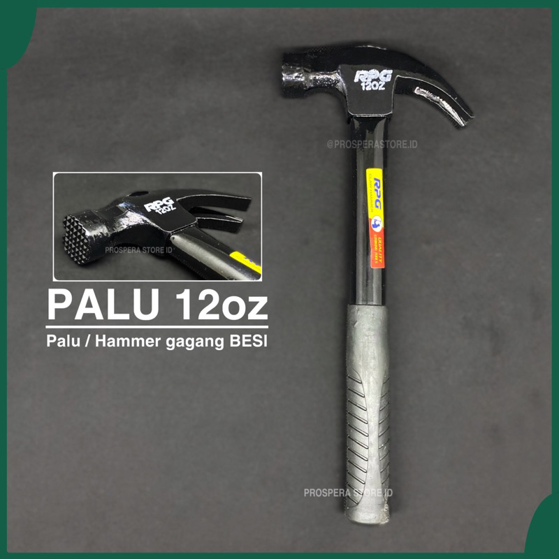 Jual Palu kambing RPG 8oz / 12oz / 16oz - Claw Hammer body besi gagang ...
