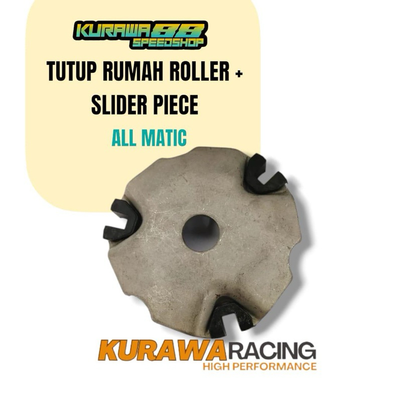 Jual TUTUP RUMAH ROLLER + SLIDER KURAWA RACING ALL MATIC | CVT | (Beat ...