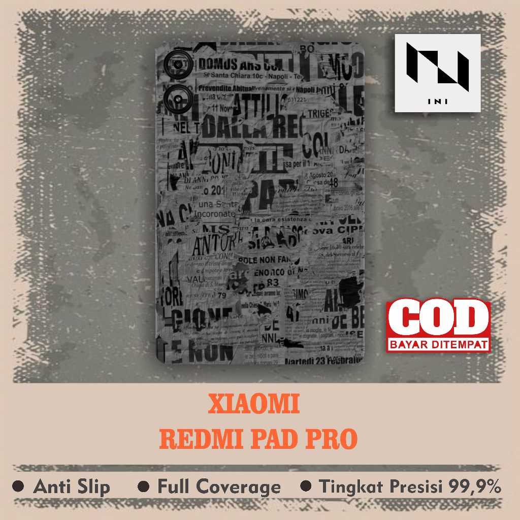 Jual -Isi 2- Xiaomi Redmi Pad Pro Garskin/Stiker/Case Skin Premium ...