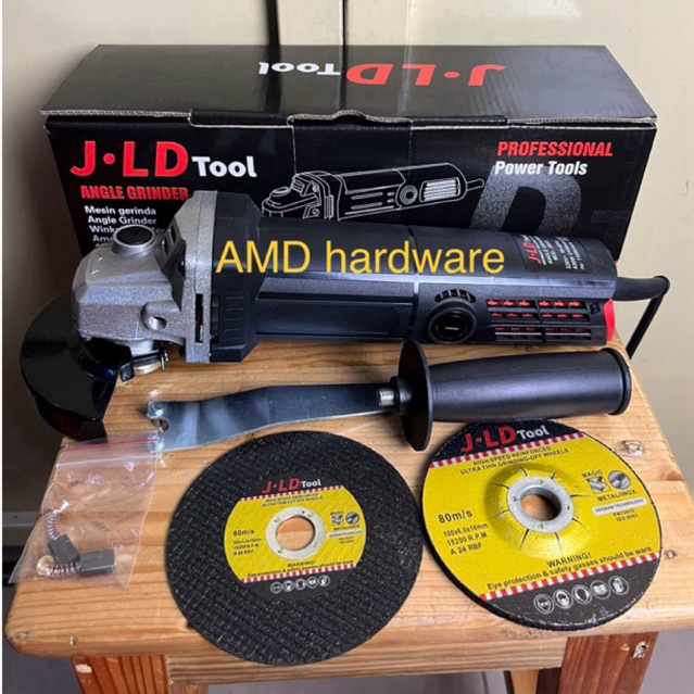 Jual MESIN GERINDA JLD J0802 ANGLE DISC GRINDER GRINDA TANGAN J 0802 ORIGINAL JLD TOOLS SLIM ...