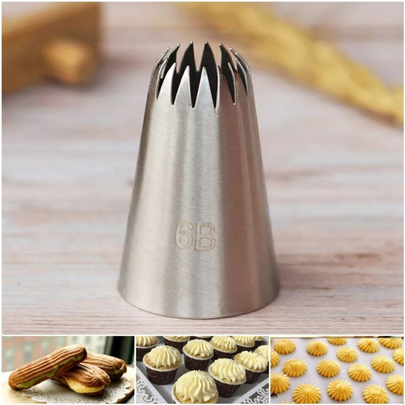 Jual Spuit sagu keju spuit 6B spuit kue cetakan kue alat dekorasi kue ...