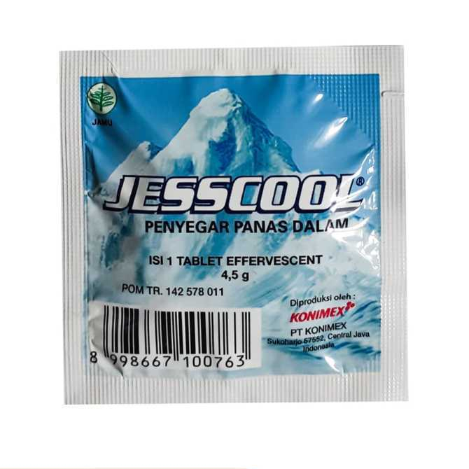 Jual JESSCOOL EFFERVESCENT 1 TABLET | Shopee Indonesia