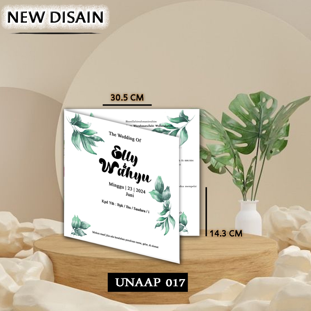 Jual UNAAP 17 - UNDANGAN PERNIKAHAN - NIKAH / UNDANGAN SUNAT - SUNATAN ... Jual UNAAP 17 - UNDANGAN PERNIKAHAN - NIKAH / UNDANGAN SUNAT - SUNATAN ...