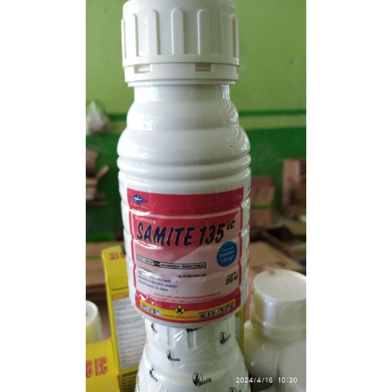 Jual INSEKTISIDA SAMITE 135 EC 250 ML | Shopee Indonesia