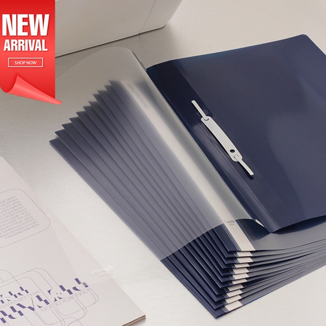 Jual 12pcs Bisnis File Folio Map Plastik Snelhecter Bantex Trendy Blue ...