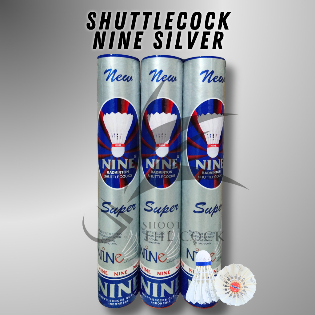 Jual ORIGINAL Shuttlecock/Cock/Kok Nine Silver | Shopee Indonesia