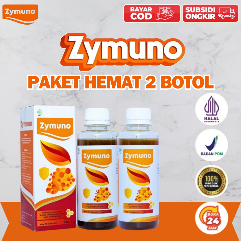 Jual Paket 2 Box - ZYMUNO Madu Herbal Imunoterapi Benjolan, Kanker ...