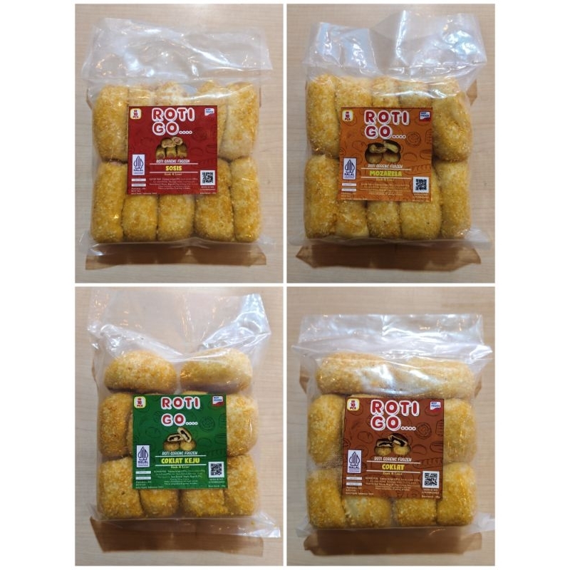 Jual ROTI GO roti goreng Frozen isi 10 | Shopee Indonesia