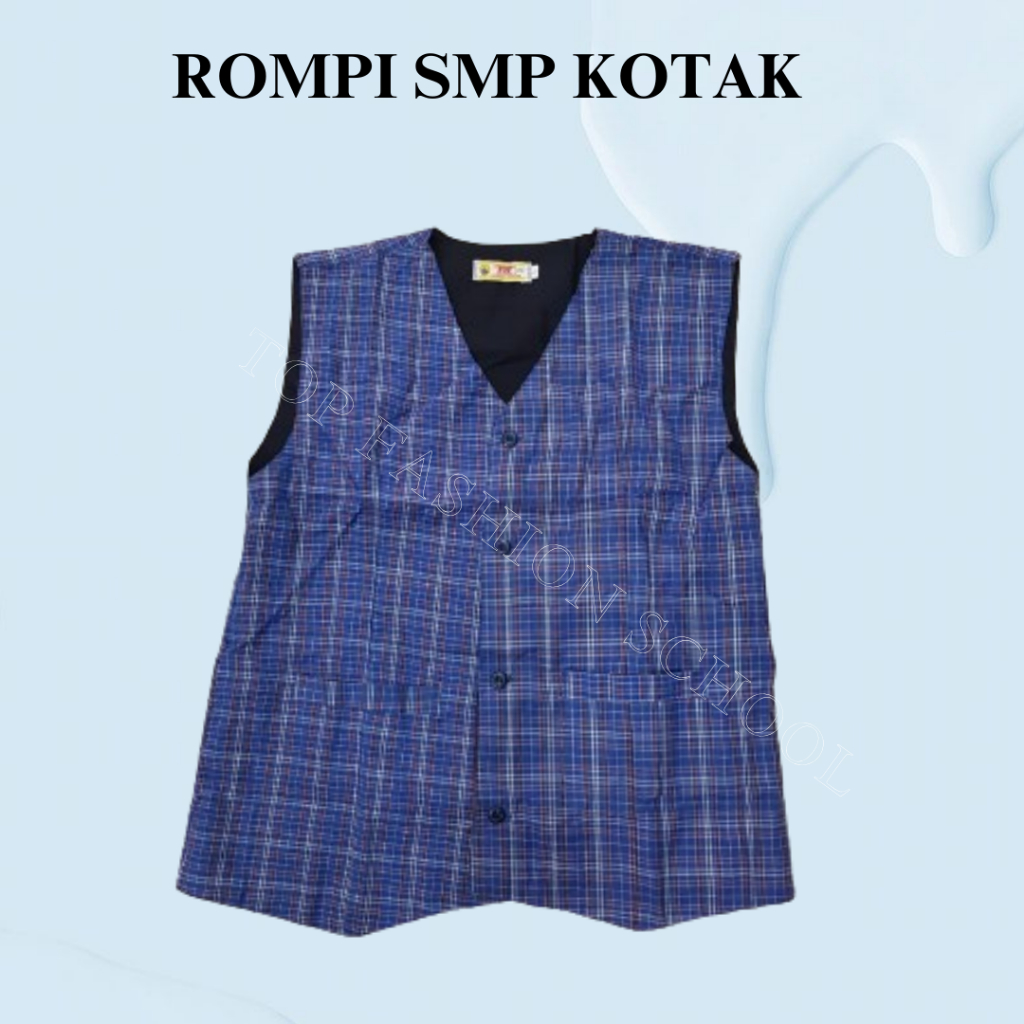 Jual ROMPI SEKOLAH SD-SMP (Polos dan Kotak-kotak) | Shopee Indonesia
