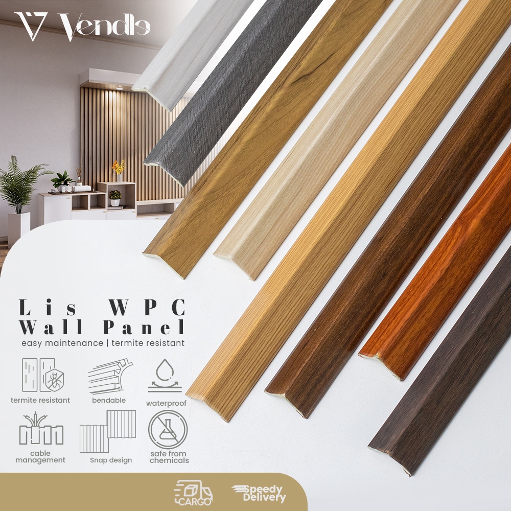 Jual List Siku L WPC Panel - List Corner Penutup Wall Panel Aksesoris ...