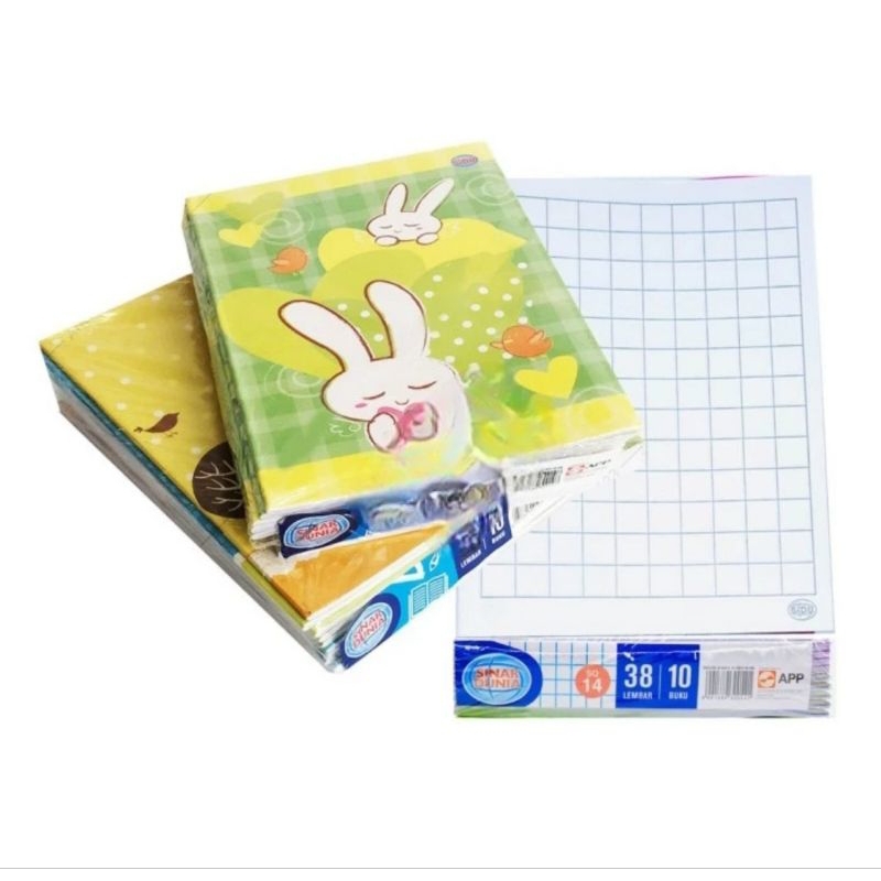 Jual buku tulis SIDU SQ14/ kotak besar/satuan | Shopee Indonesia