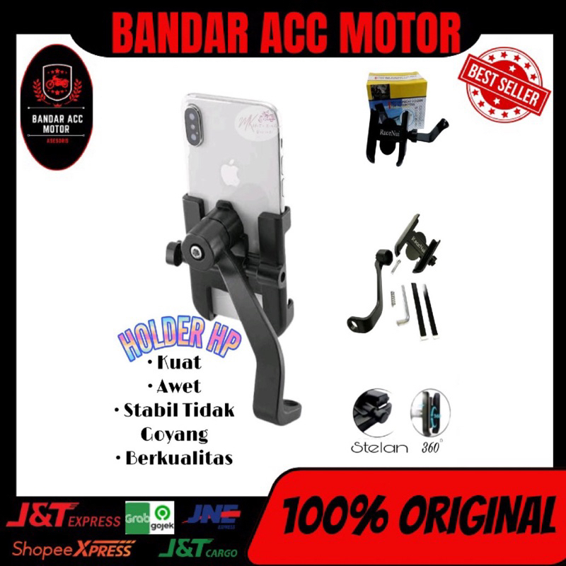 Jual PROMO Holder Motor & sededa 360° cocok untuk semua motor dan ...